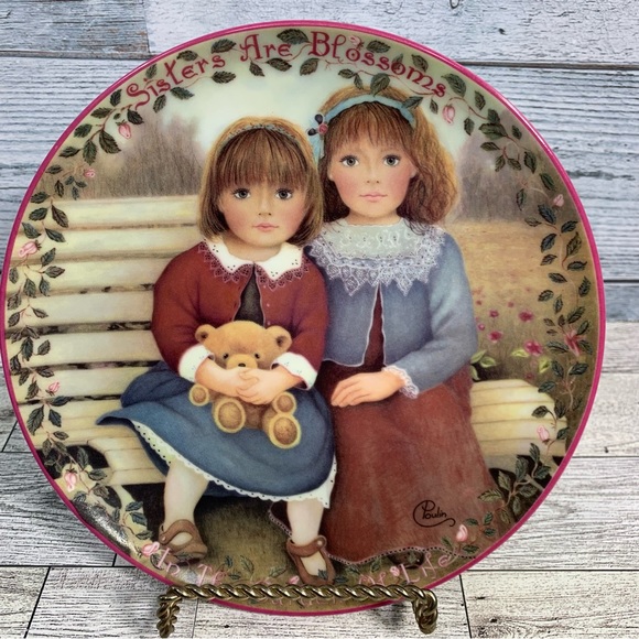 The Bradford Exchange | Other | Chantal Poulin Collector Plate Sisters ...